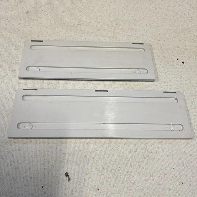 CARAVAN DOMETIC FRIDGE Top And Bottom Winter Vent Covers In White £21. ...