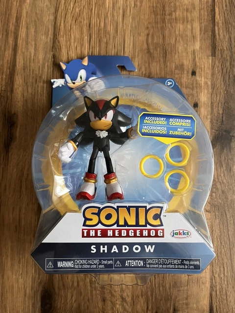 SONIC THE HEDGEHOG Shadow The Hedgehog 4 Inch Figure Jakks Pacific £8. ...