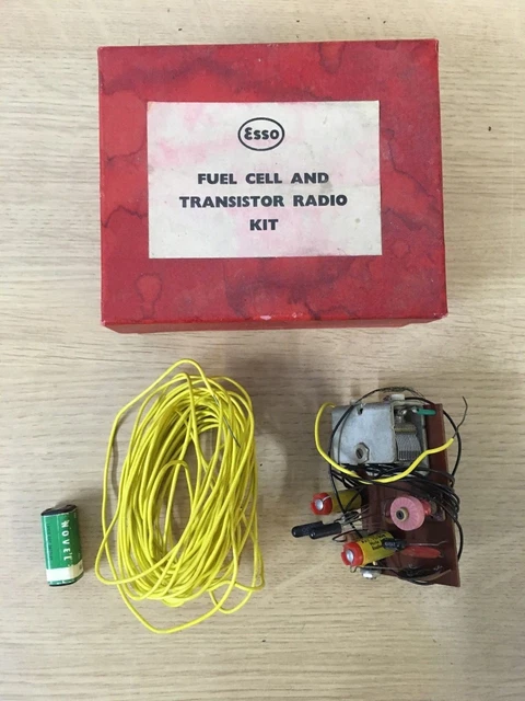 VINTAGE ESSO TRANSISTOR Radio Kit £38.50 - PicClick UK