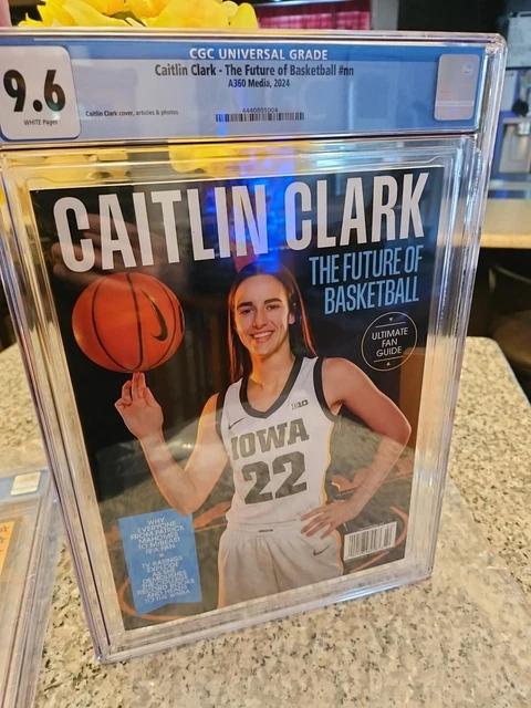 2024 CAITLIN CLARK Iowa The Future Of Basketball CGC 9,6 Meilleure note ...