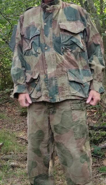 RARE TENUE PARACHUTISTE Denison Smoke Post Ww2 Armée Belge Datée Et ...
