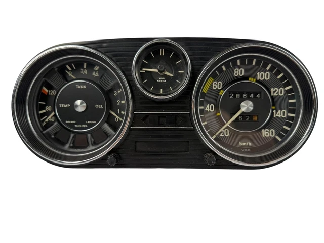 ORIGINAL MERCEDES-BENZ W115 Tachometer Kombiinstrument VDOKR1600 EUR 99 ...