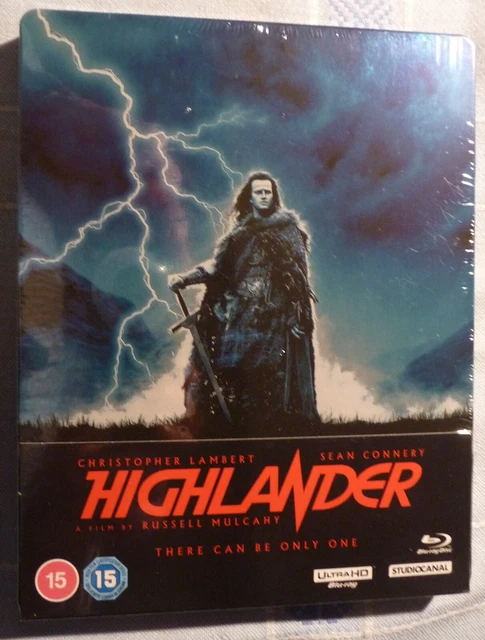 HIGHLANDER (4K UHD Blu-ray) Sean Connery Christopher Malcolm Clancy ...