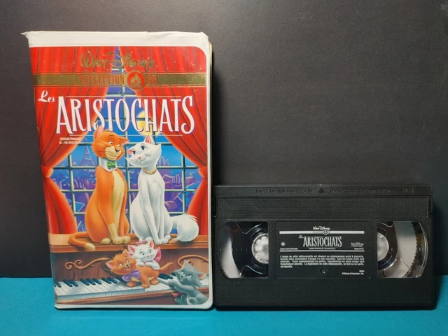 COLLECTION D'OR LES Aristochats VHS tape & clamshell case FRENCH $7.15 ...