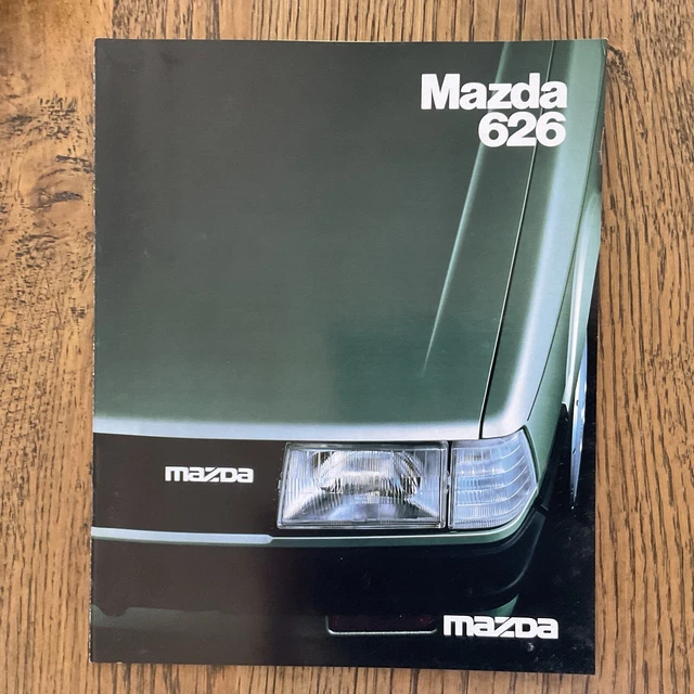 1983 MAZDA 626 Coupe Sedan Australia Prestige Brochure EUR 12,29 - PicClick FR