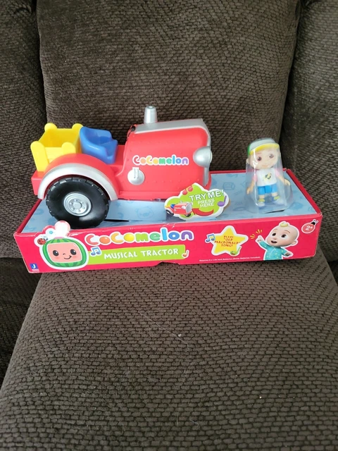 COCOMELON MUSICAL TRACTOR w/ Sounds Old McDonald Had A Farm Song Toy ...