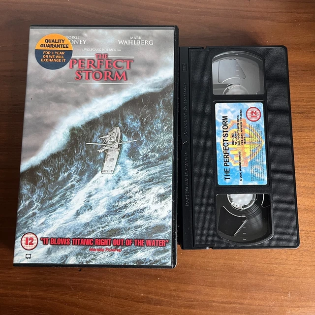 THE PERFECT STORM VHS Ex Rental Video Tape - George Clooney, Mark ...