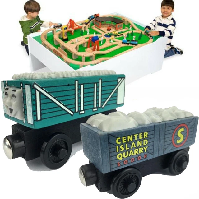 2PCS RICKETY THOMAS- Giant Stone Train Track Railway The Tank Engine ...