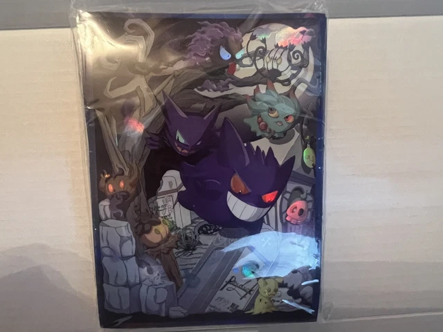 GENGAR HAUNTER GASTLY 50 Standard Sleeves Pokemon Card Game EUR 17,56 ...