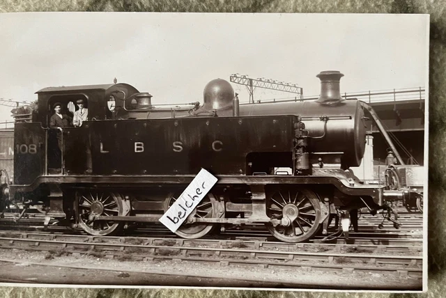 1928 BATTERSEA LBSCR SR Loco No. 108 & Crew RP Postcard £2.99 - PicClick UK