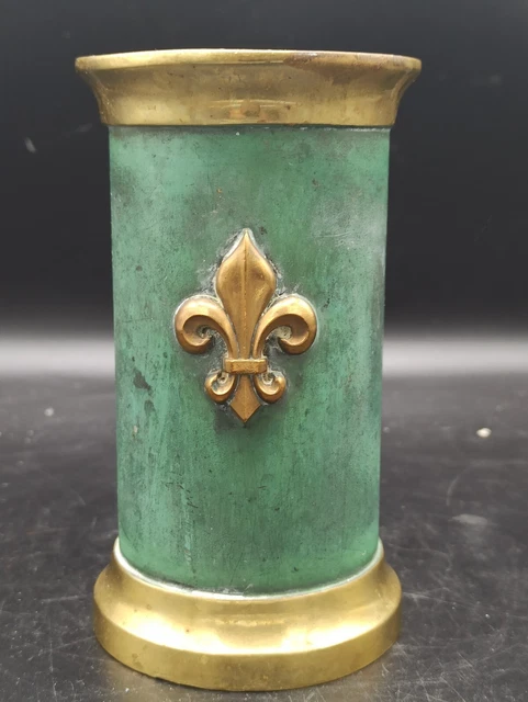 PICHET OU CHOPE en bronze signé Max Le Verrier fleur de lys EUR 49,00 ...