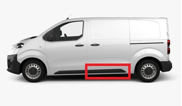 PEUGEOT EXPERT 2016- Rear Left Lh Sliding Door Moulding Trim *Oem ...