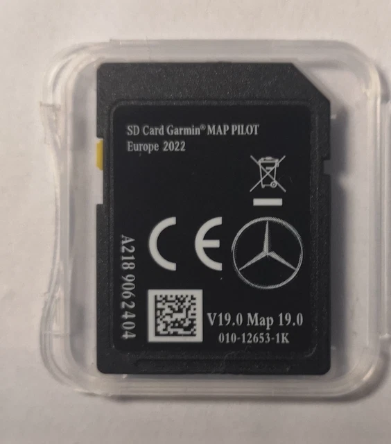 2022-2023 MERCEDES GARMIN SD card V19 Navigation Sat Nav Map UK&EU A218 ...