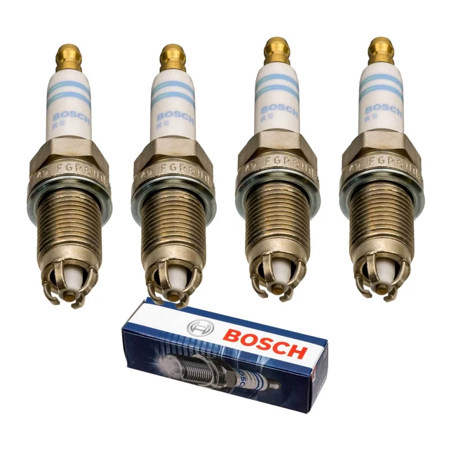4 X ZÜNDKERZEN BOSCH 1.4 1.6 FSI AUDI A3 8P VW Golf 4 5 Touran Passat 3C Octavia EUR 31,90 ...