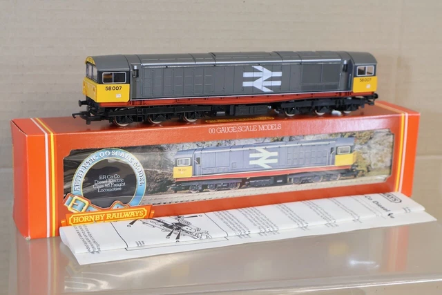 HORNBY R250 BR RAILFREIGHT CLASS 58 DIESEL LOCOMOTIVE 58007 MINT BOXED ...