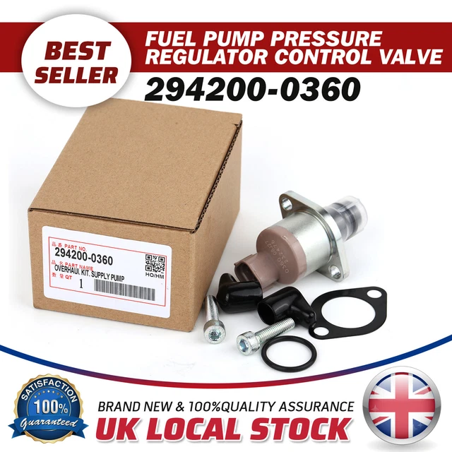 FOR DENSO DIESEL Fuel Pump Suction Control Valve SCV Kit 294200-0360 ...