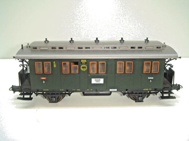ROCO H0 - Personenwagen 3.Kl grün der DR / 88080 Erfurt-Eisenach EUR 9 ...