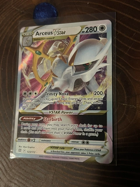 Arceus Vstar 123 172 Pokemon Brilliant Stars Sword Shield Ultra Rare Card Nm 1 00 Picclick Ca