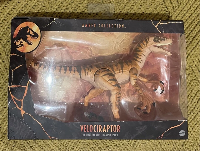 JURASSIC PARK AMBER Collection Velociraptor The Lost World Jurassic ...