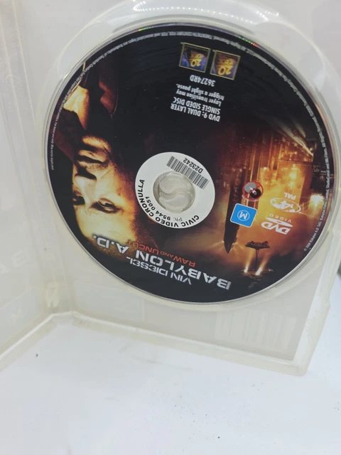 BABYLON A.D.RAW&UNCUT DVD Ex Rental Region 4 Pal See All Photos 4 ...