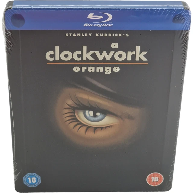 A CLOCKWORK ORANGE Blu-ray SteelBook Embossed Kubrick Zavvi Limited 2014 £120.73 - PicClick UK