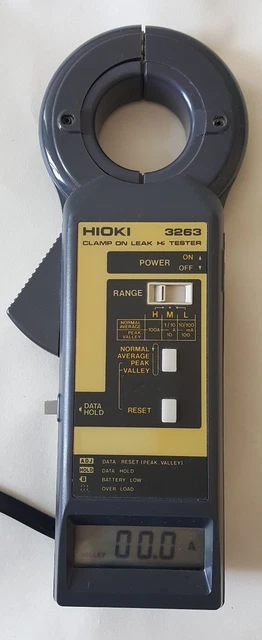 HIOKI 3263 LEAKAGE Current AC Clamp meter / Leak Hi Tester £69.99 ...