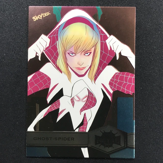 2021-2022 MARVEL SPIDER-MAN Metal Universe GHOST-SPIDER High Series ...