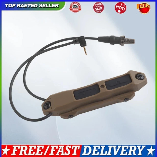 TACTICAL DUAL FUNCTION Remote Pressure Switch Tactical Switch for PEQ ...