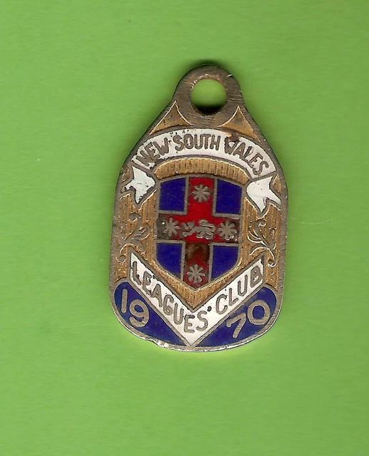 NSW RUGBY League Club Member Badge 1970 #14679 $50.00 - PicClick AU