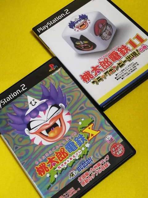 MOMOTARO DENTETSU BATTEN X 10 11 Momotetsu Series PS2 Japan 2C $47.89 ...