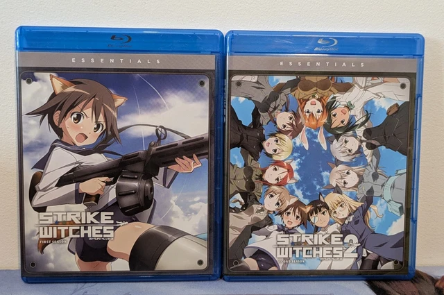 STRIKE WITCHES: FIRST & Second Season 1 & 2 Blu Ray Dubbed Funimation ...