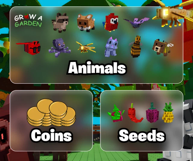 🔥 NEW UPDATE! 🌻 Roblox Grow A Garden 🚜 All Items 🌶️ Cheap GAG 🚀 $13.90 ...