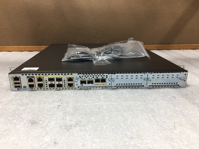 CISCO ISR4431/K9 V02 Integrated Services Router, 2x PSU w/ APP & Sec ...