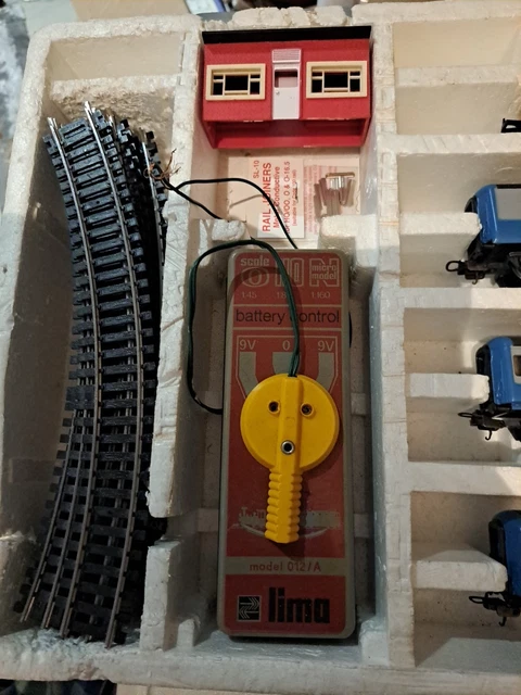 LIMA HO SCALE Inter-city Blue and Grey Train Set In Box £47.48 ...