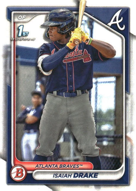 ISAIAH DRAKE 2024 Topps 1st Bowman Baseball #BP-21 Atlanta Braves EUR 1 ...