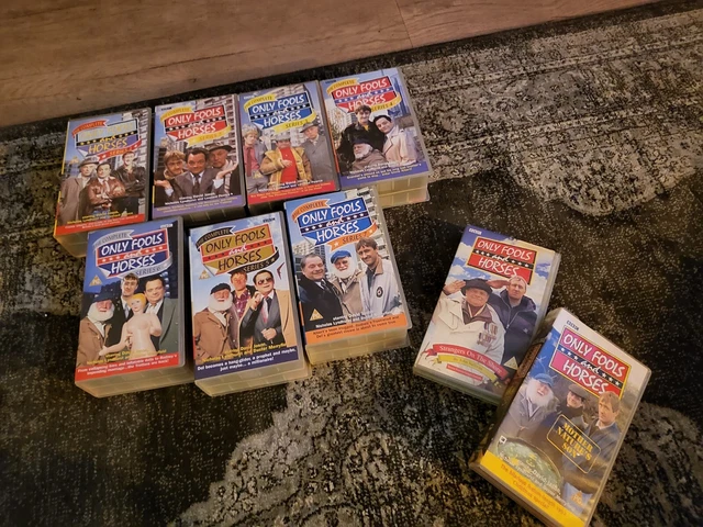 RARE ONLY FOOLS And Horses Vhs Videos Bbc Complete Series 1 - 7 ...