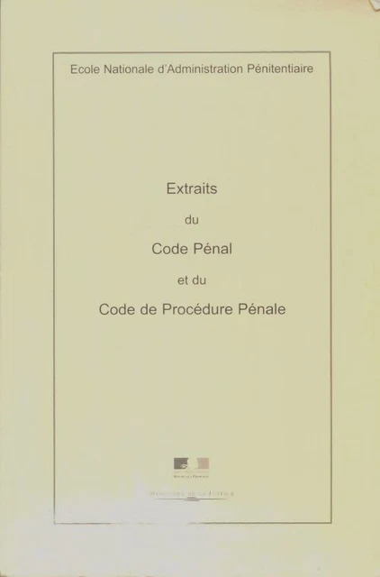 EXTRAITS DU CODE pénal et du code de ... - Collectif - V2085063 EUR 14,49 - PicClick FR