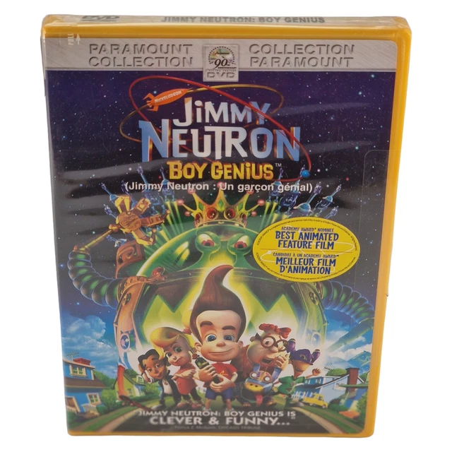JIMMY NEUTRON: BOY Genius DVD PARAMOUNT Collection 2002 ___ Region 1 ...
