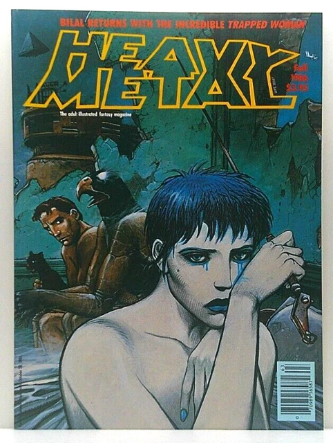 HEAVY METAL MAGAZINE Fall/Oct 1986 Trapped Woman Enki Bilal J.d. King ...