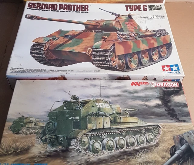 WW2 MILITARY TANK 1/35 Scale Models EUR 26,00 - PicClick DE