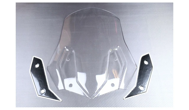 PARABREZZA TRASPARENTE BMW R1250GS 2019-2021 policarbonato doppia ...