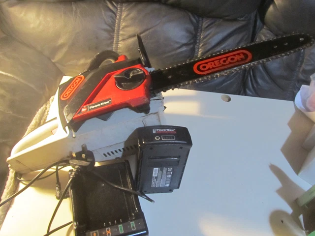 OREGON CS250 POWERNOW 36v kit completo motosega a batteria con batteria ...