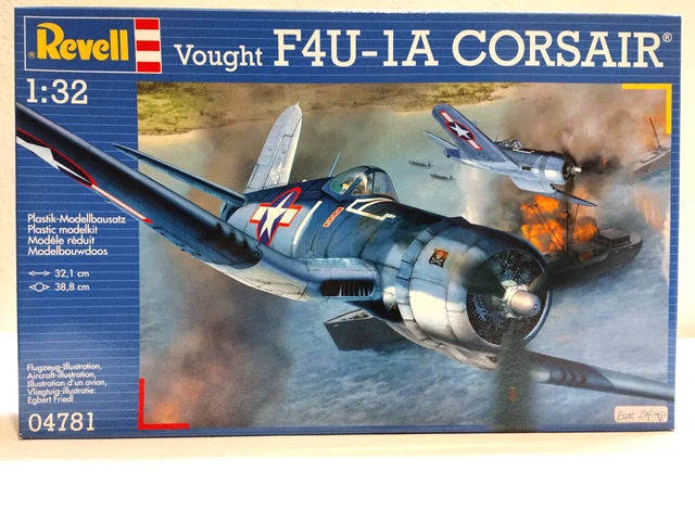 REVELL MODELLBAUSATZ VOUGHT F4U-1A CORSAIR 1:32, Nr. 04781 EUR 24,90 - PicClick DE