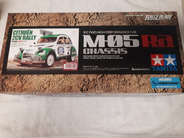TAMIYA 58670 EP RC Car 1/10 Citroen 2CV Rally M-05Ra with ESC/motor ...
