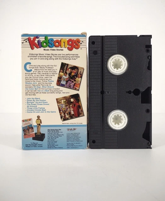 KIDSONGS MUSIC VIDEO Stories: PLAY-ALONG SONGS (VHS, 1993) $16.40 ...