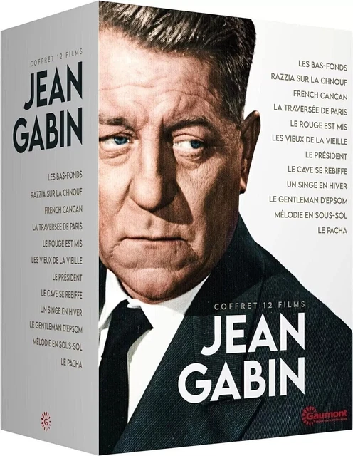 COFFRET DVD COLLECTION - JEAN GABIN - 12 FILMS - Neuf - Edition Fr EUR 54,90 - PicClick FR