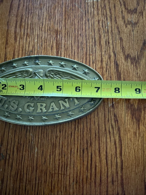 VINTAGE 60S USS Ulysses S Grant Submarine SSBN 631 Brass Plaque U.S ...