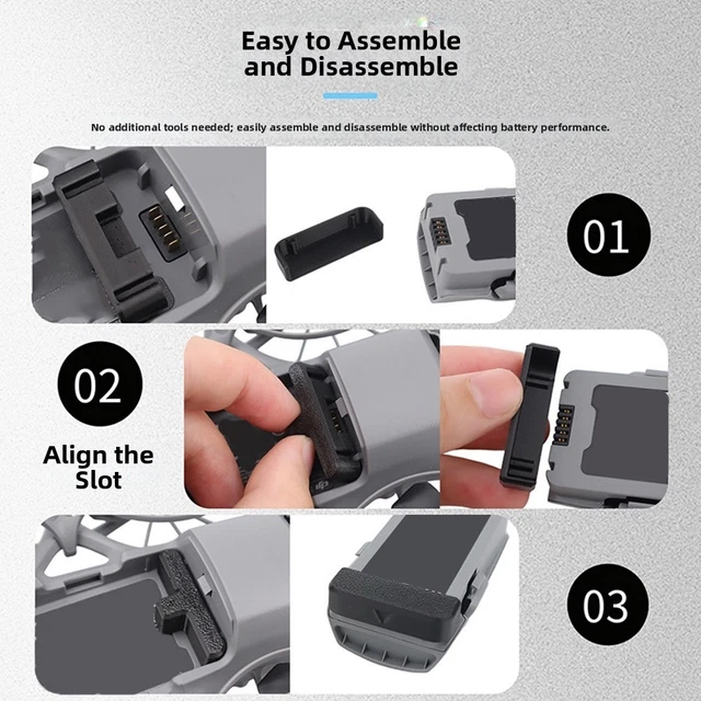 FOR DJI NEO 2 Battery Protective Cover Prevents Short Circuit and Dust ...