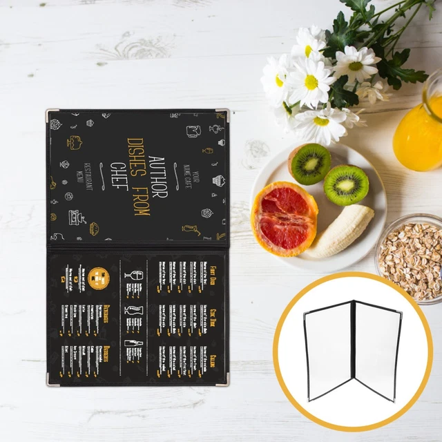 MENU COVERS 8. 5 X 11 Book Protector Restaurant Menu Book Covers ...