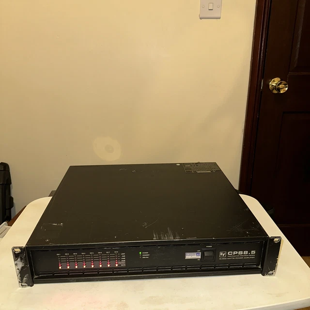 ELECTRO-VOICE EV CPS8.5, 220V-240V 8-Channel Power Amplifier 8 x 500W £ ...